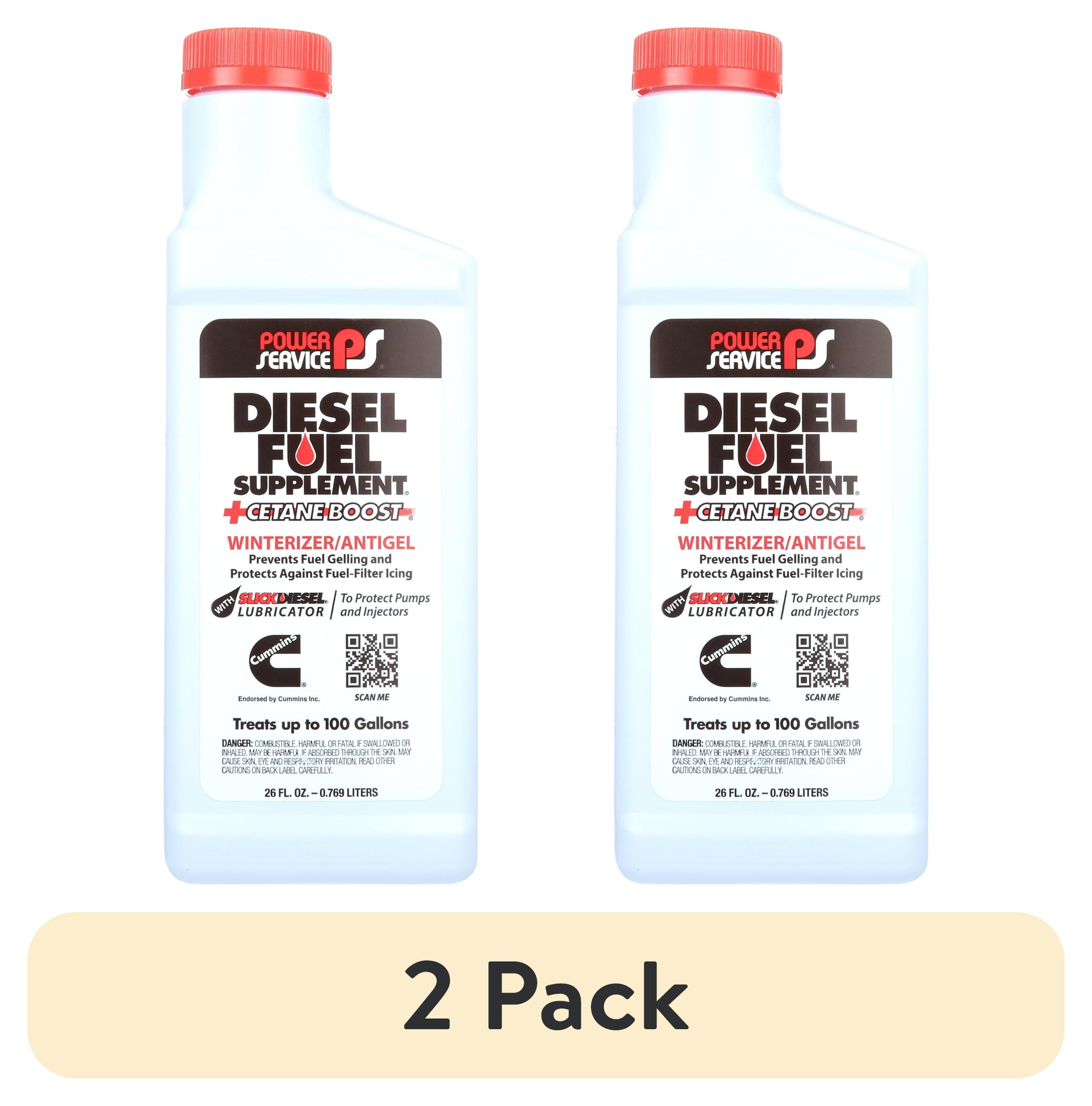(2 pack) Diesel Fuel Supplement Anti-gel 26oz - Walmart.com
