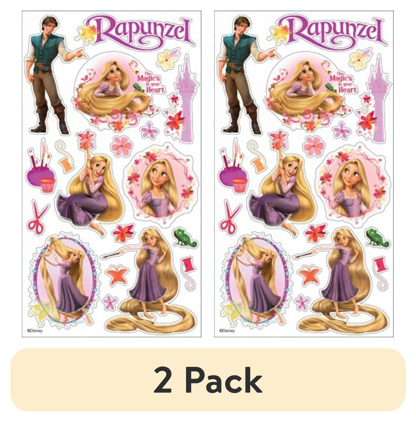 (2 pack) Sticko 490430 Disney Classic Sticker-Rapunzel - Walmart.com
