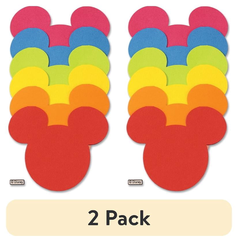 (2 pack) Disney Journaling Cards-Mickey Icon - Head W/Ears - Walmart.com