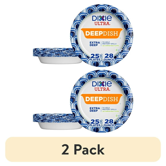 Dixie Plates in Disposable Tableware - Walmart.com