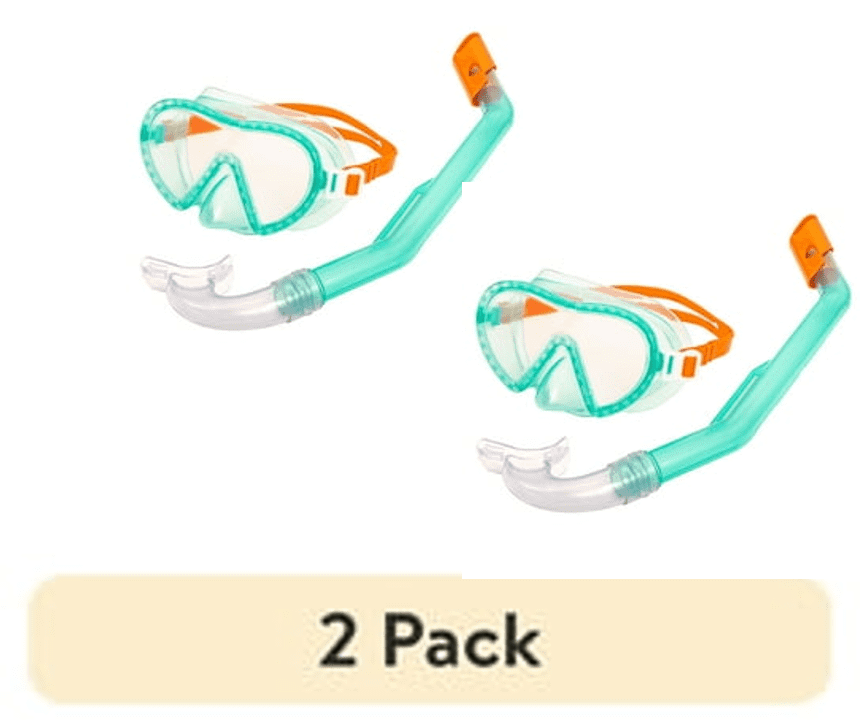 Dolfino Swim Mask - Impact-Resistant Polycarbonate Lens - Walmart.com