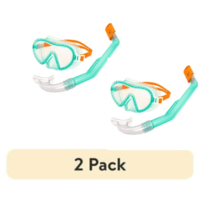 Dolfino Swim Mask - Impact-Resistant Polycarbonate Lens - Walmart.com