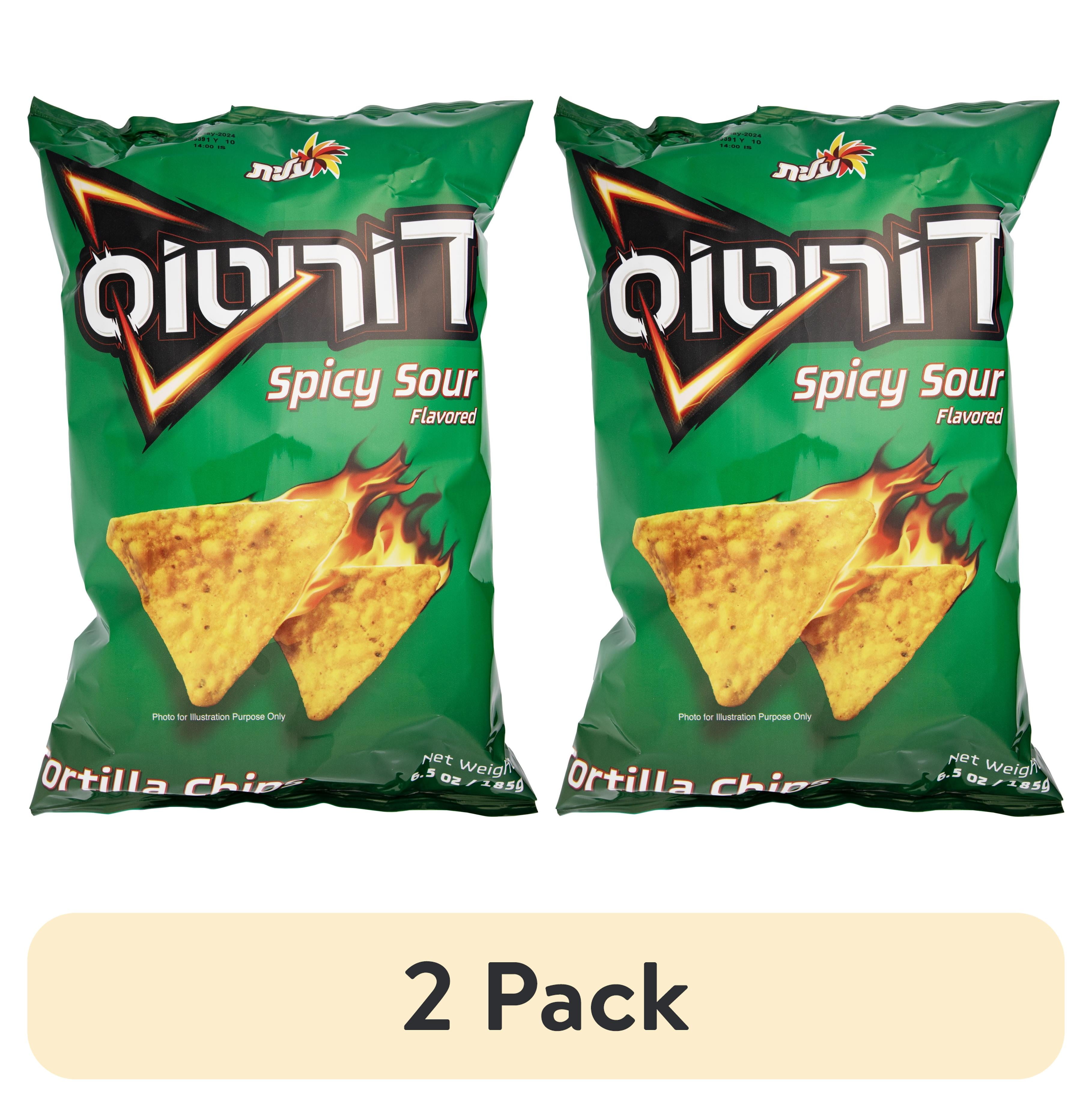 (2 pack) Dorito's Spicy Sour Chips, 6.5 oz - Walmart.com