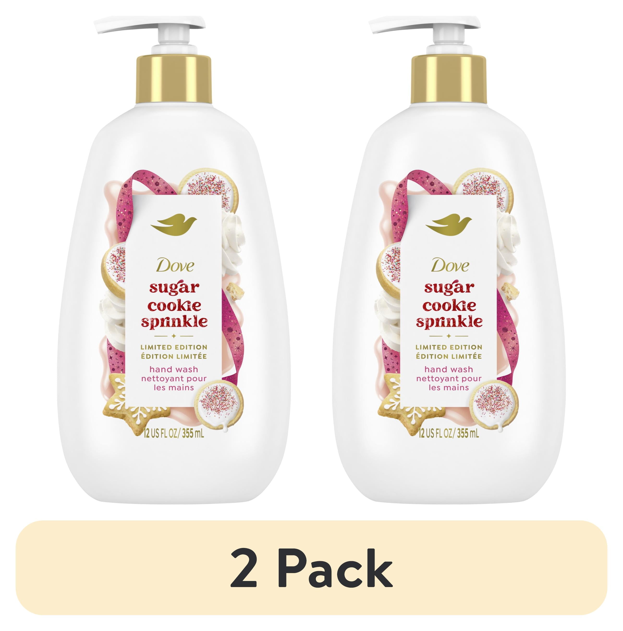(2 pack) Dove Sugar Cookie Liquid Hand Wash for Deep Nourishment ...