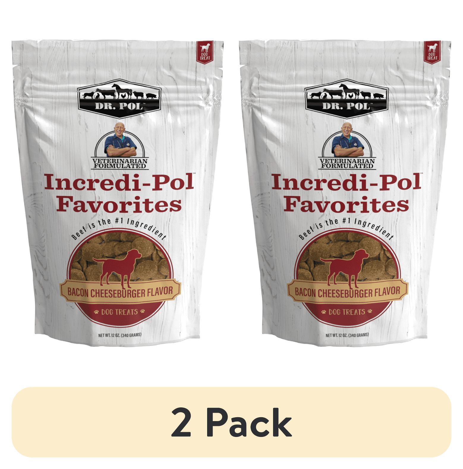 (2 pack) Dr. Pol Incredi-Pol Favorites Bacon Cheeseburger Flavor ...