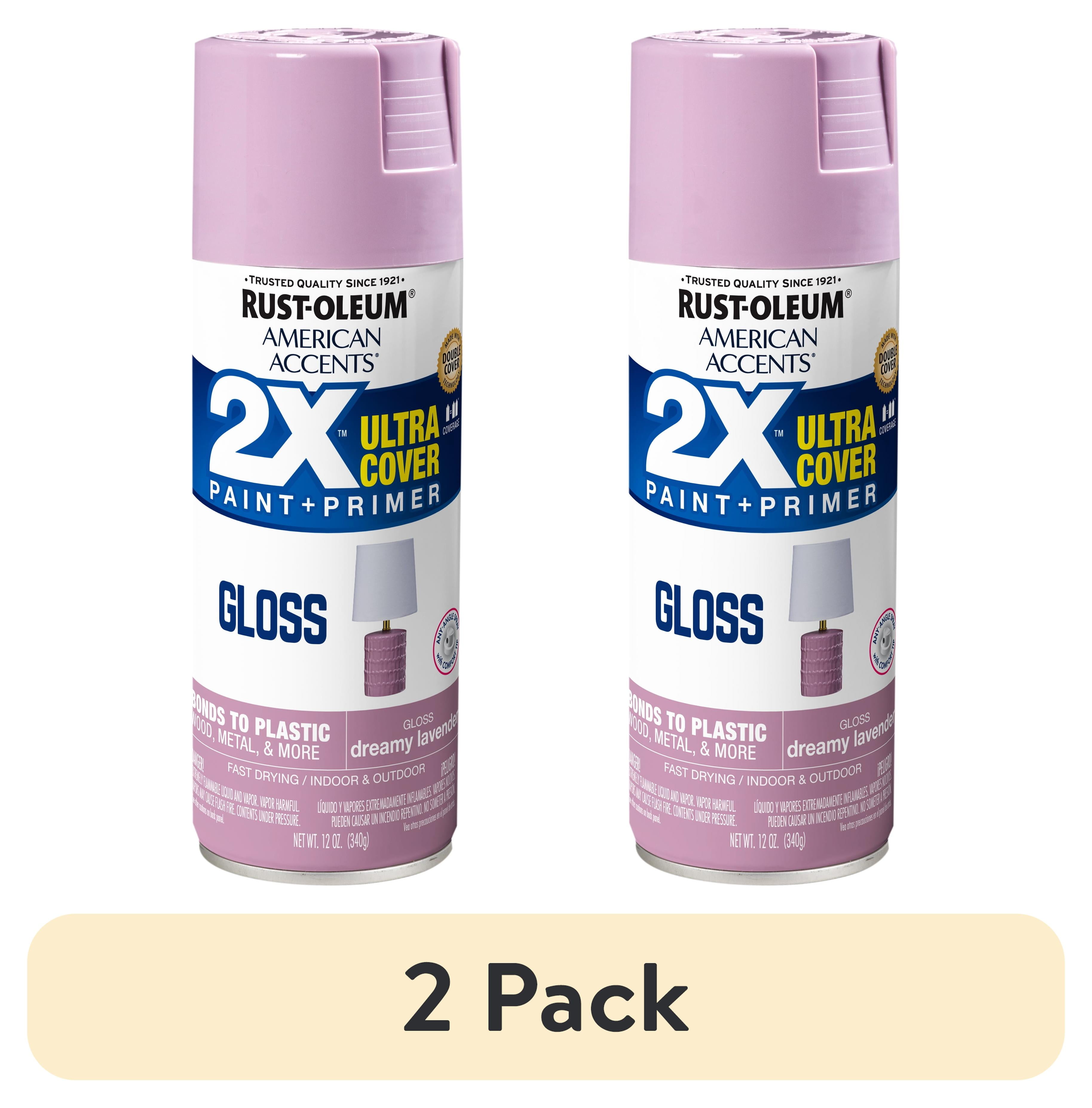 (2 pack) Dreamy Lavender, Rust-Oleum American Accents 2X Ultra Cover ...