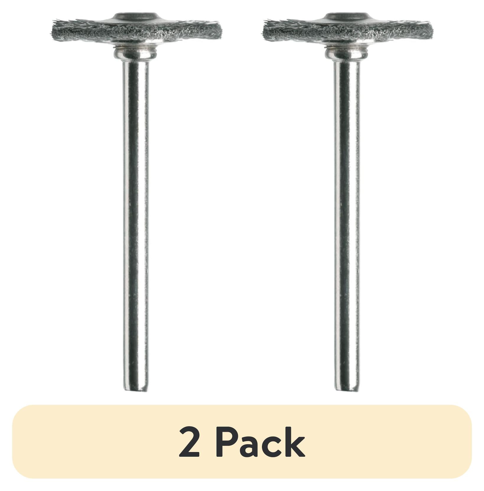 (2 pack) Dremel 428-02 3/4" Carbon Steel Brush Rotary Tool Accessory ...