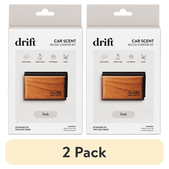(2 pack) Drift at Walmart Wood Starter Kit-TEAK - Walmart Business Supplies