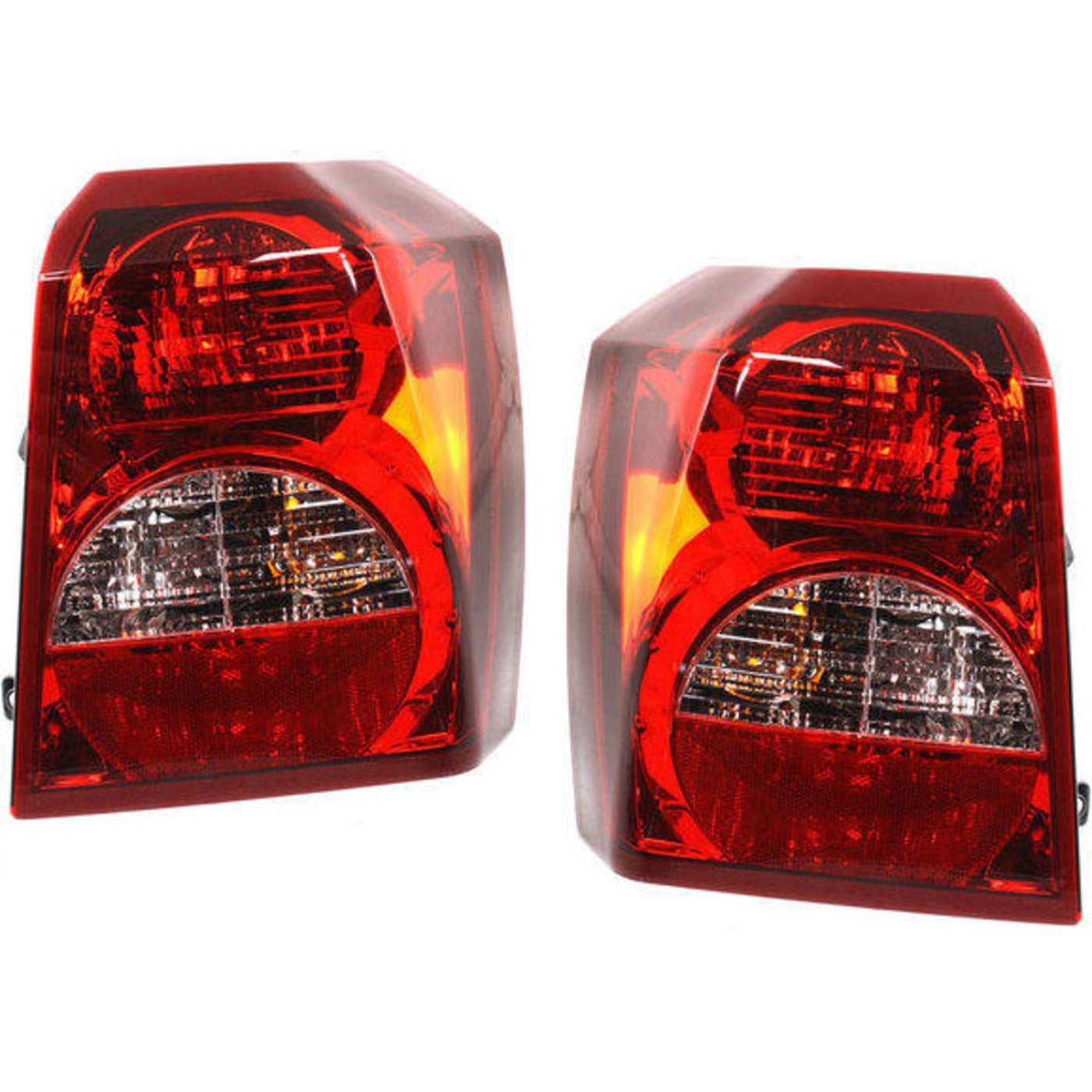 2-pack Driver & Passenger Side Tail Lights Tails Taillamps Brakes Set ...