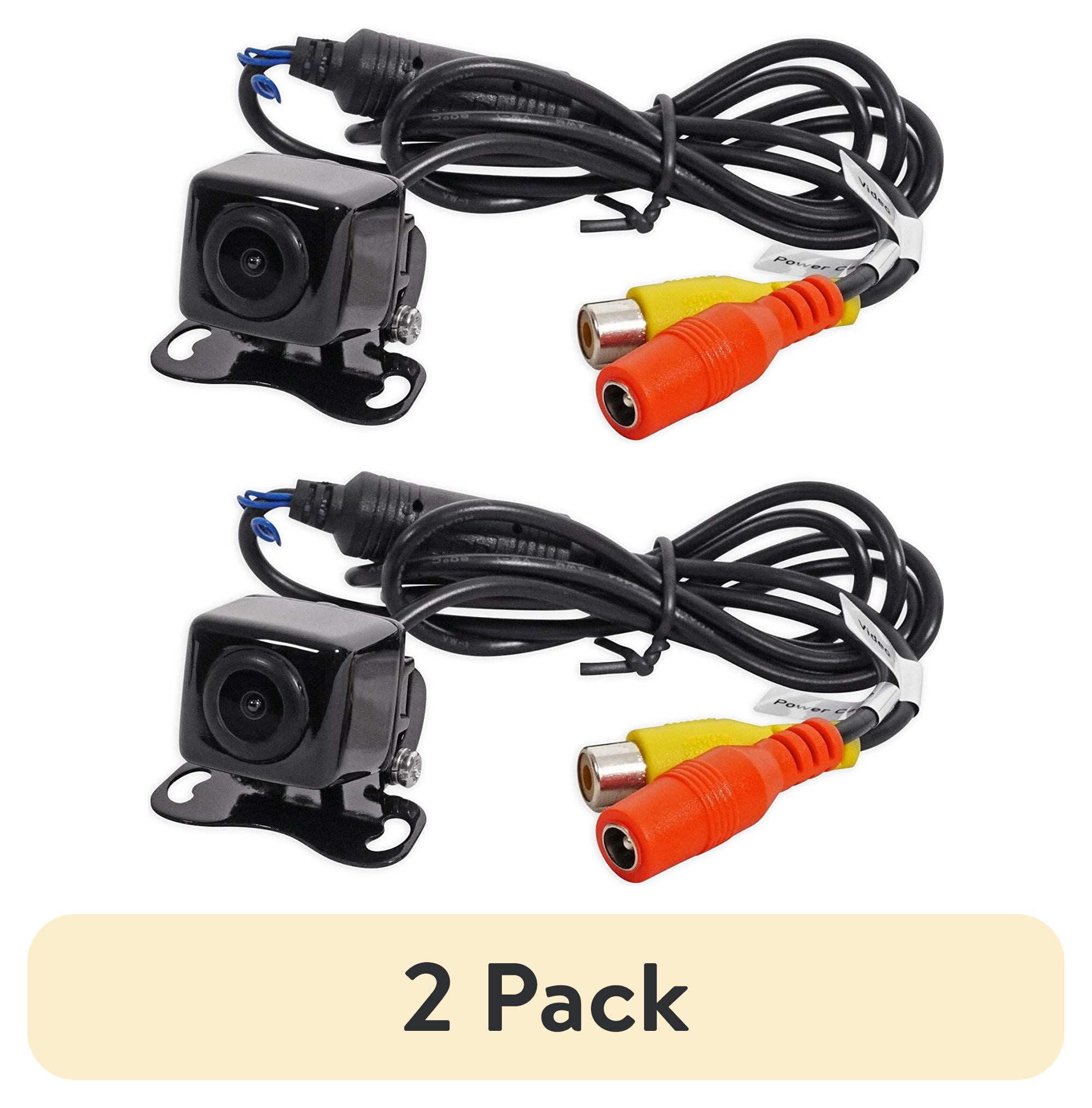 (2 pack) Dual Electronics XCAM200 Waterproof Full Color Backup Camera ...