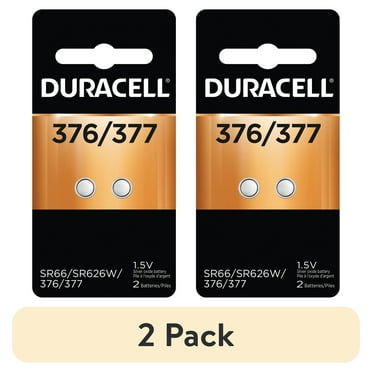 Duracell Watch Battery 377, 6 pack - Walmart.com