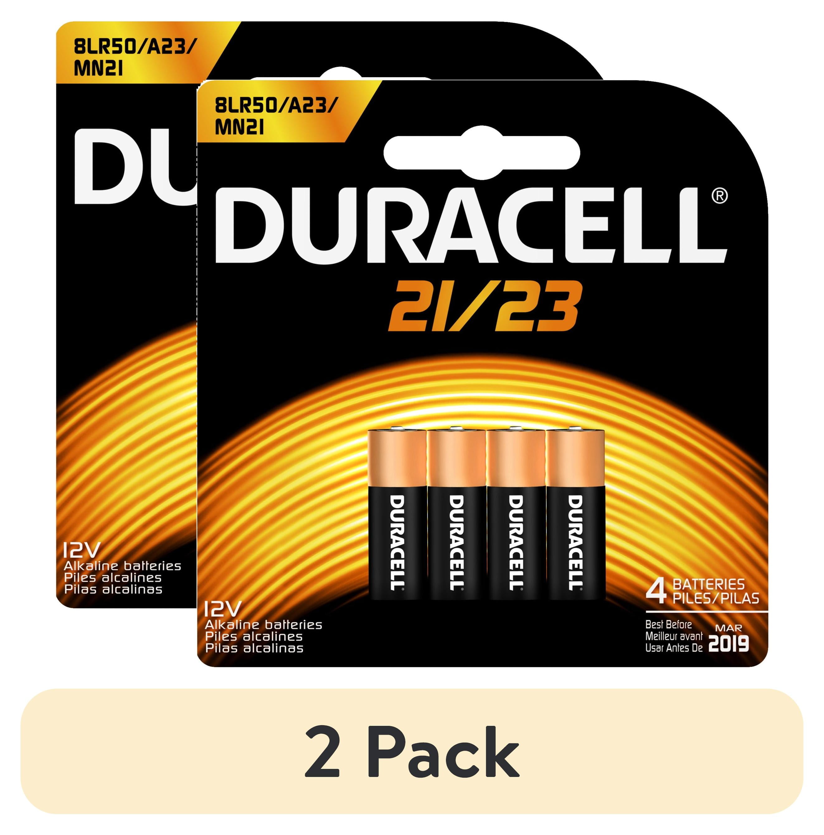 (2 pack) Duracell Alkaline MN21/23, 4 Count - Walmart.com