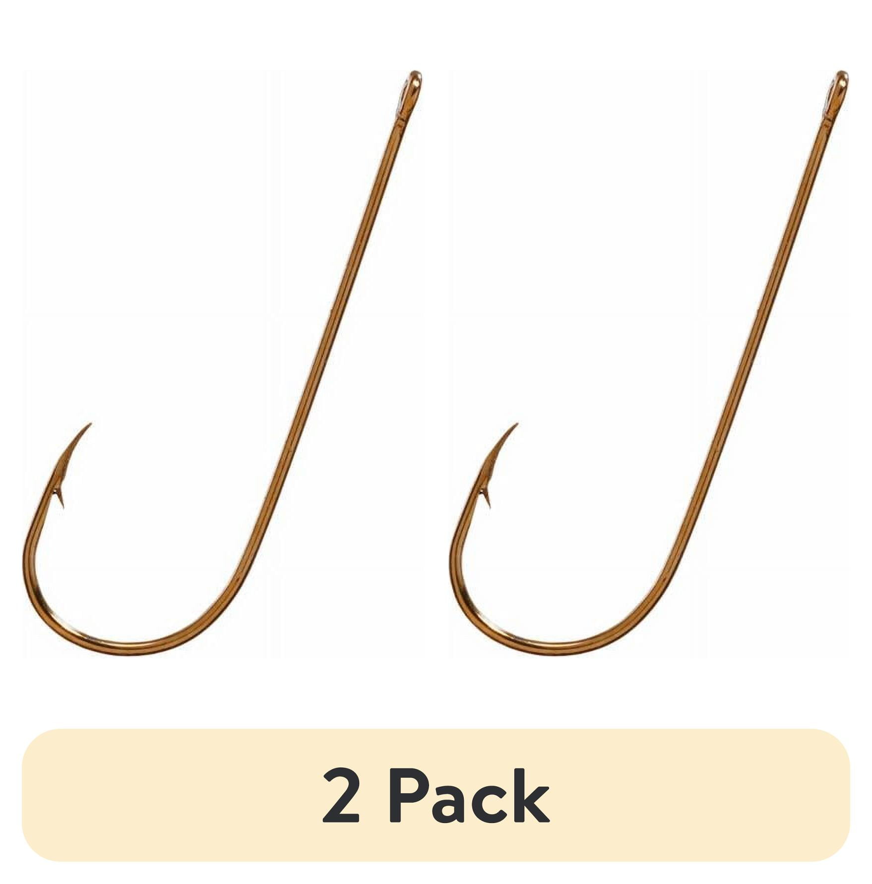 (2 pack) EAGLE CLAW EC BRNZ LW LONG SHANK ABERDEEN 50BX 215FH-8 ...
