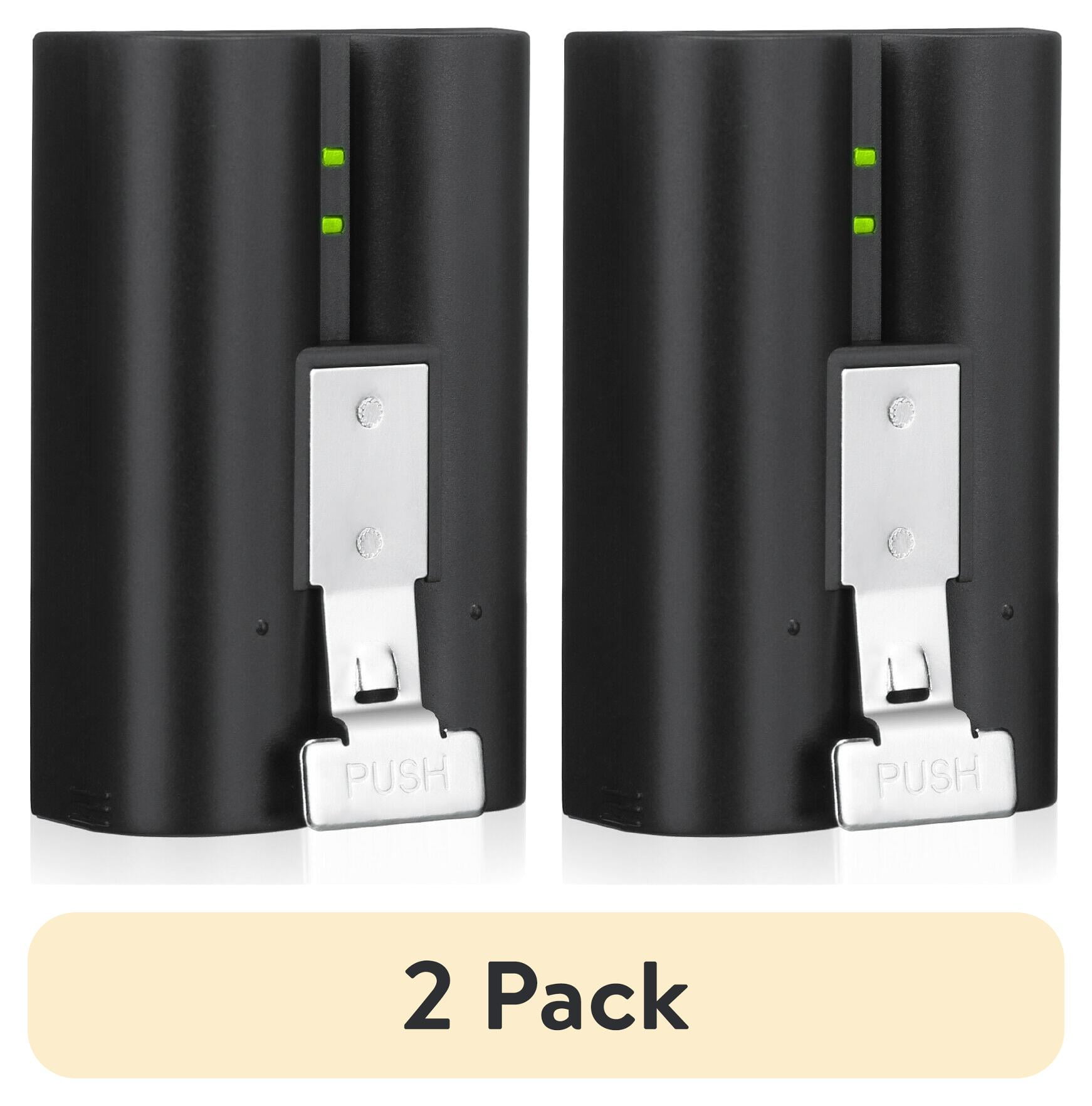 (2 pack) EBL Rechargeable Doorbell Replacement Battery Compatible with ...
