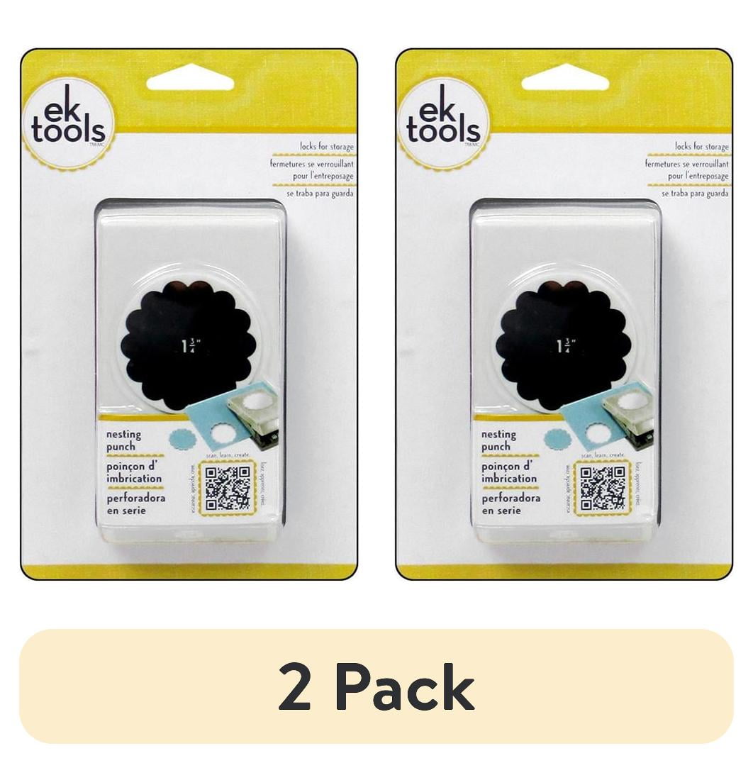 (2 pack) EK Paper Shapers Nesting Punch Scllp Circle 1 3/4" - Walmart.com
