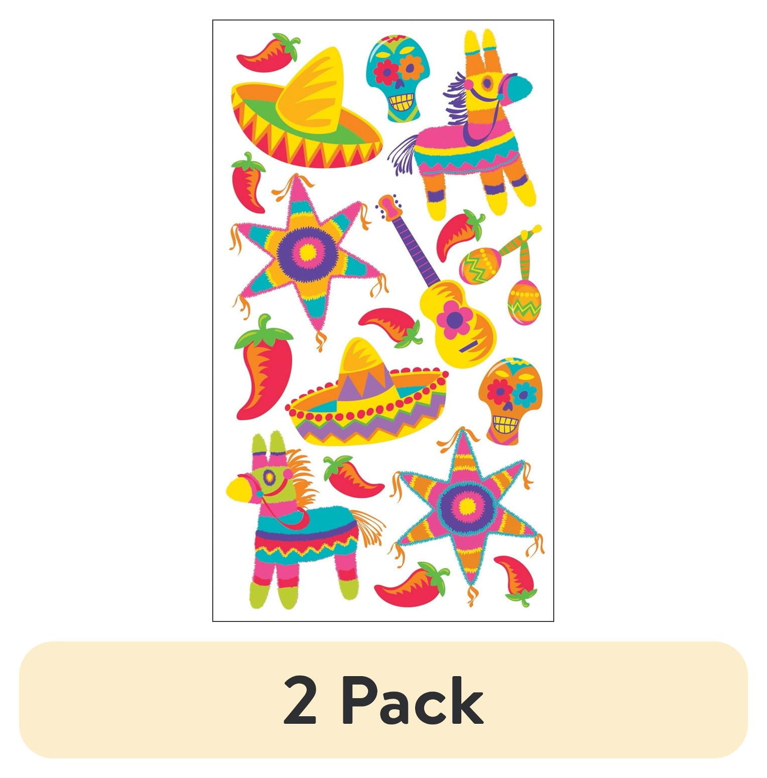 (2 pack) EK Success Sticko Fiesta Stickers, 18 Piece - Walmart.com
