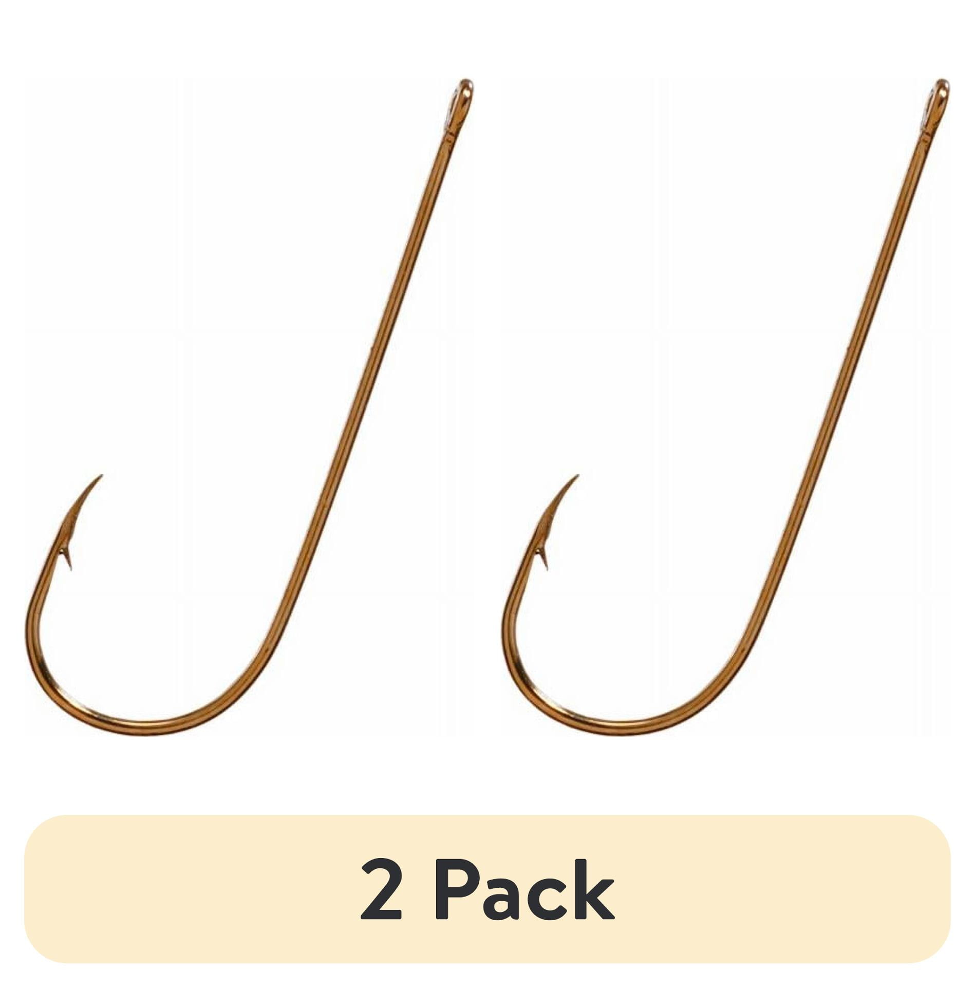 (2 pack) Eagle Claw 215FH-10 Aberdeen Light Wire Long Shank Fishing ...