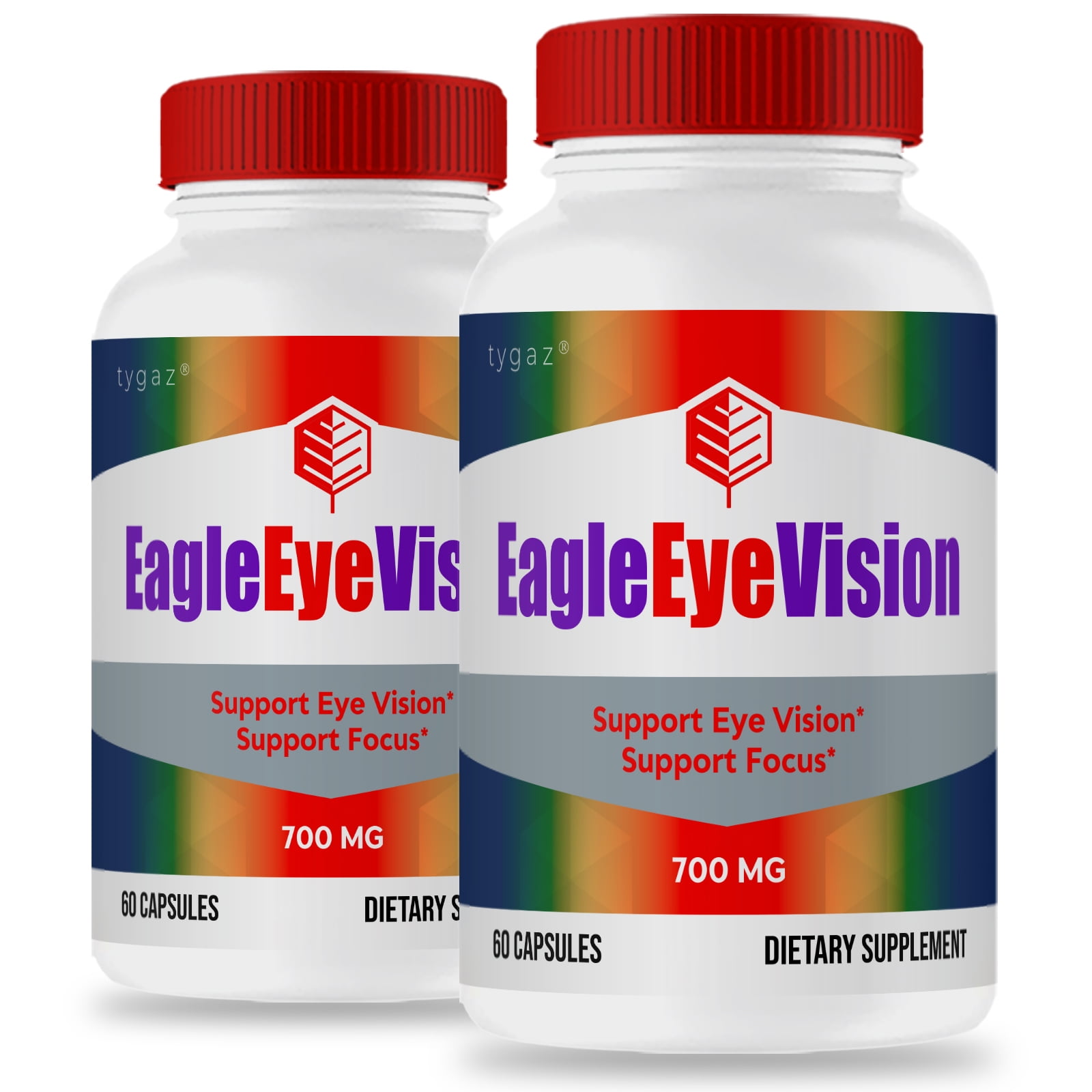 (2 pack) EagleEyeVision - Eagle Eye Vision Pill Supplement - Walmart.com