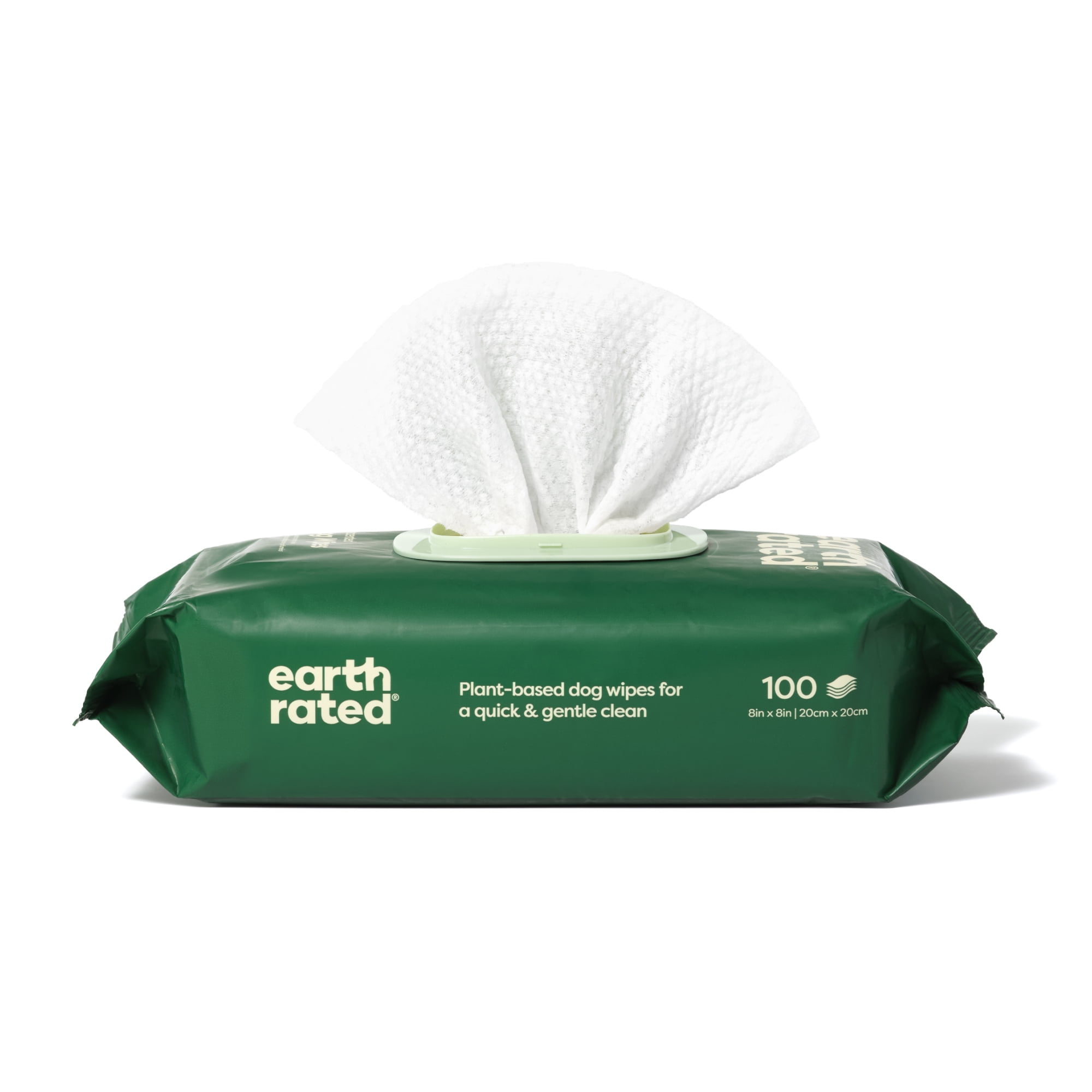 (2 pack) Earth Rated Dog Grooming Wipes, Unscented, 100 Count - Walmart.com