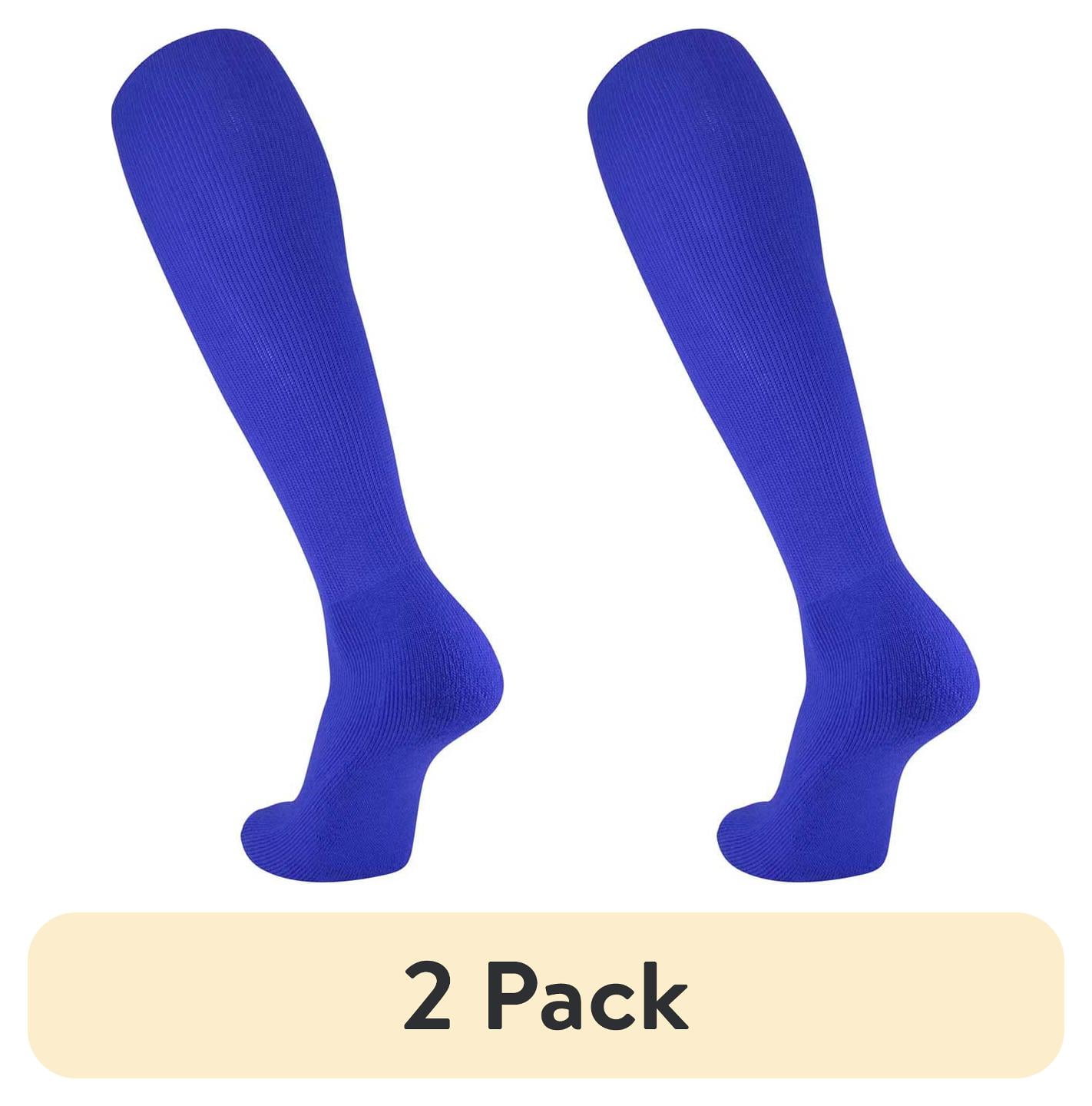 (2 pack) Easton Baseball/Softball Socks, Blue, Tball Size - Walmart.com