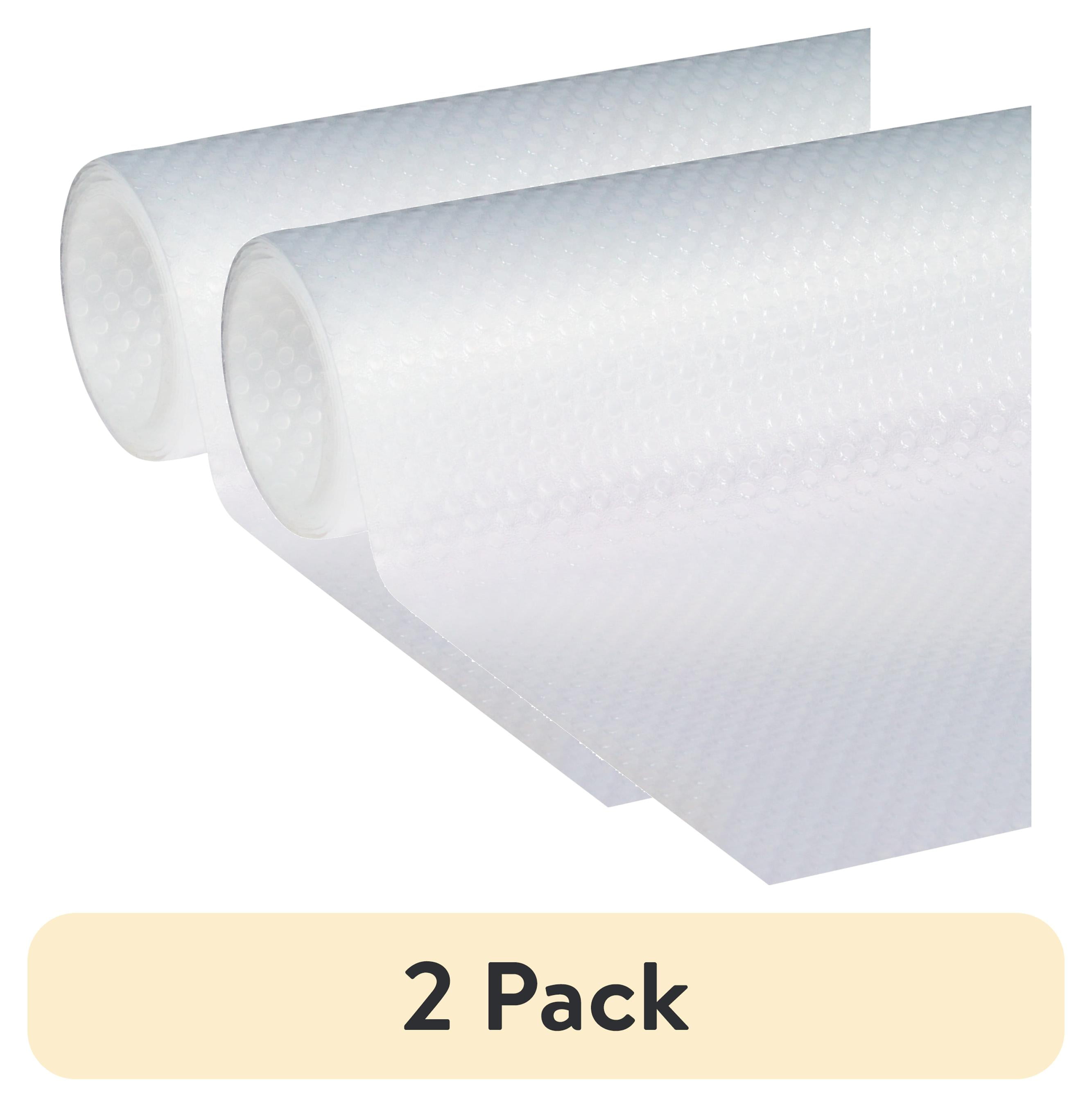 EasyLiner Clear Classic Shelf Liner 2 Pack 20in x 4ft Durable Textured ...