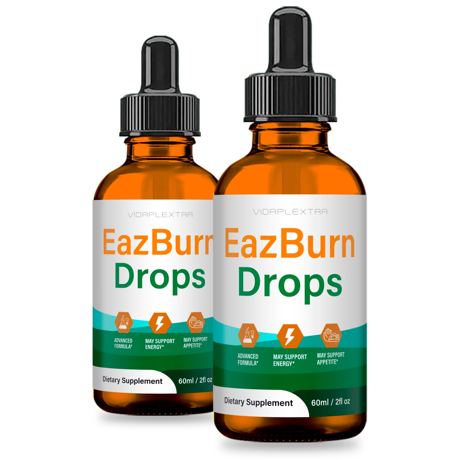 (2 pack) Eaz Burn Drops - Eaz Burn Liquid Drops - Walmart.com
