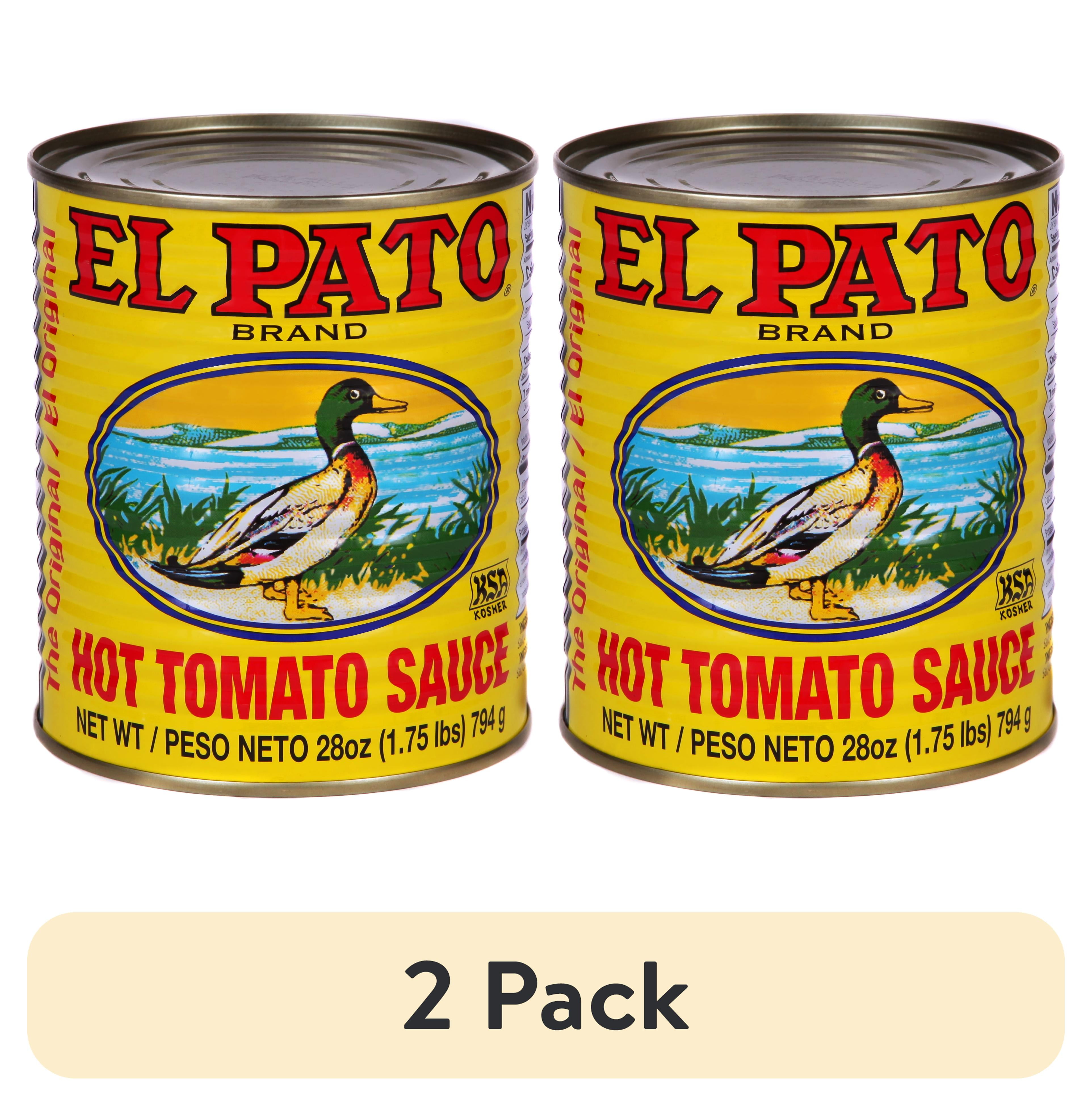 (2 pack) El Pato Mexican Hot Style Tomato Sauce, 28 oz - Walmart.com