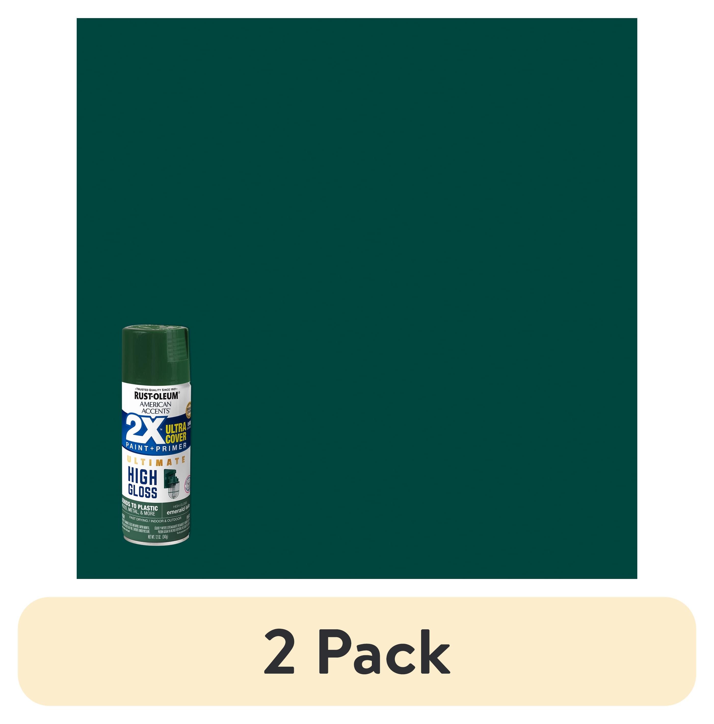 (2 pack) Emerald Isle, Rust-Oleum American Accents 2X Ultra Cover High ...