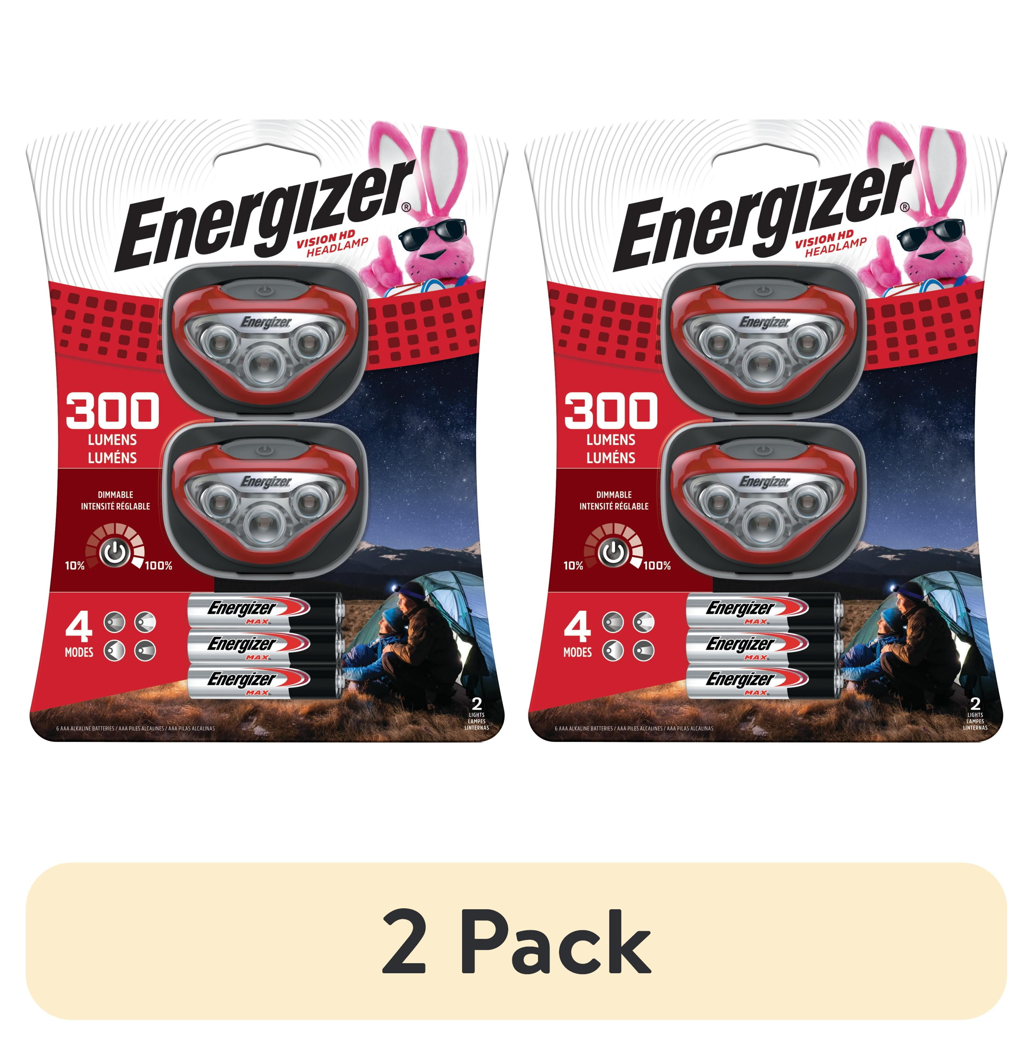 Free Shipping! Energizer Vision HD 300 Lumen LED Headlamps with ...
