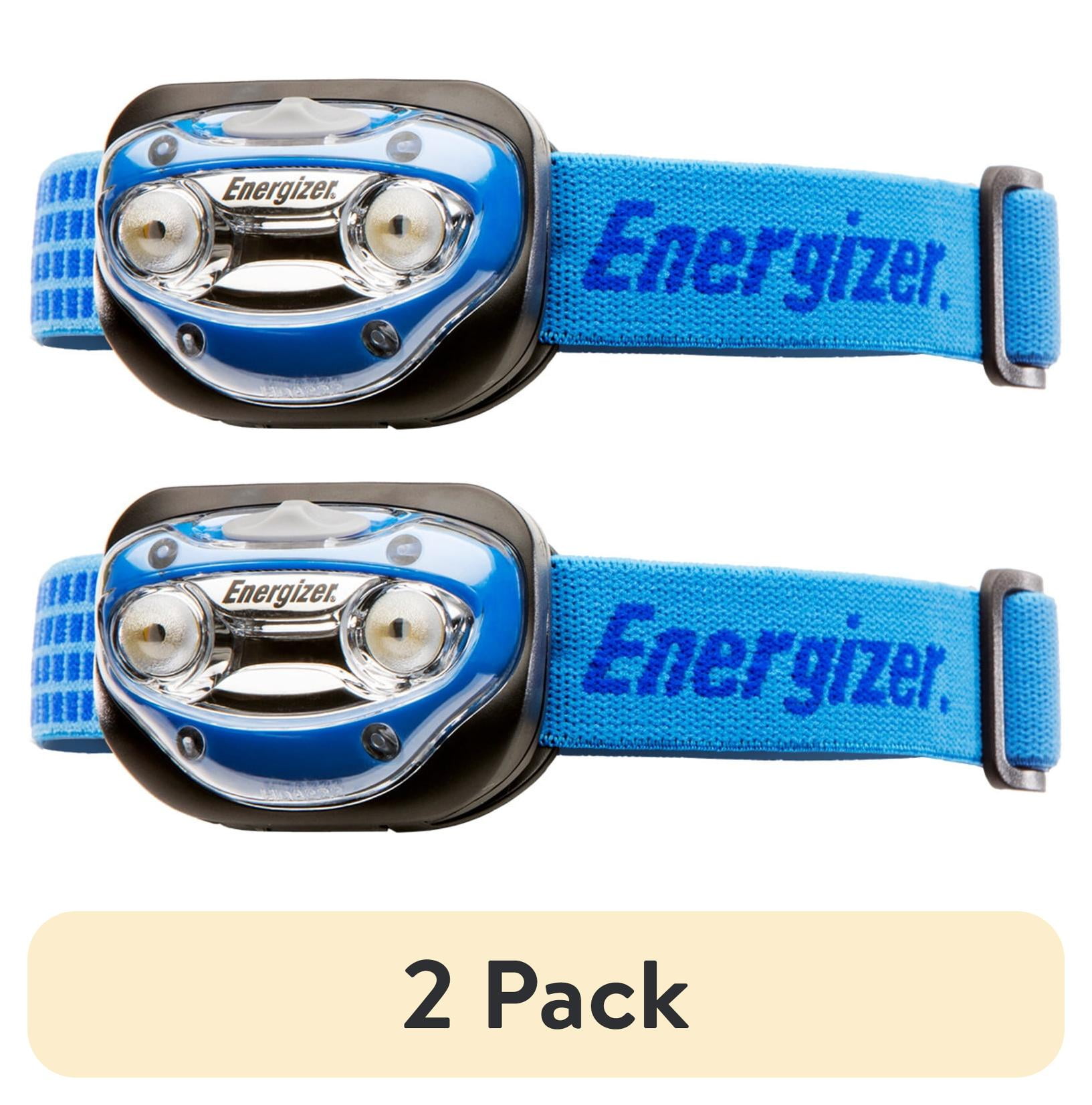 Energizer Vision LED Headlamp 2 Pack, 200 Lumens, Adjustable, Pivoting ...