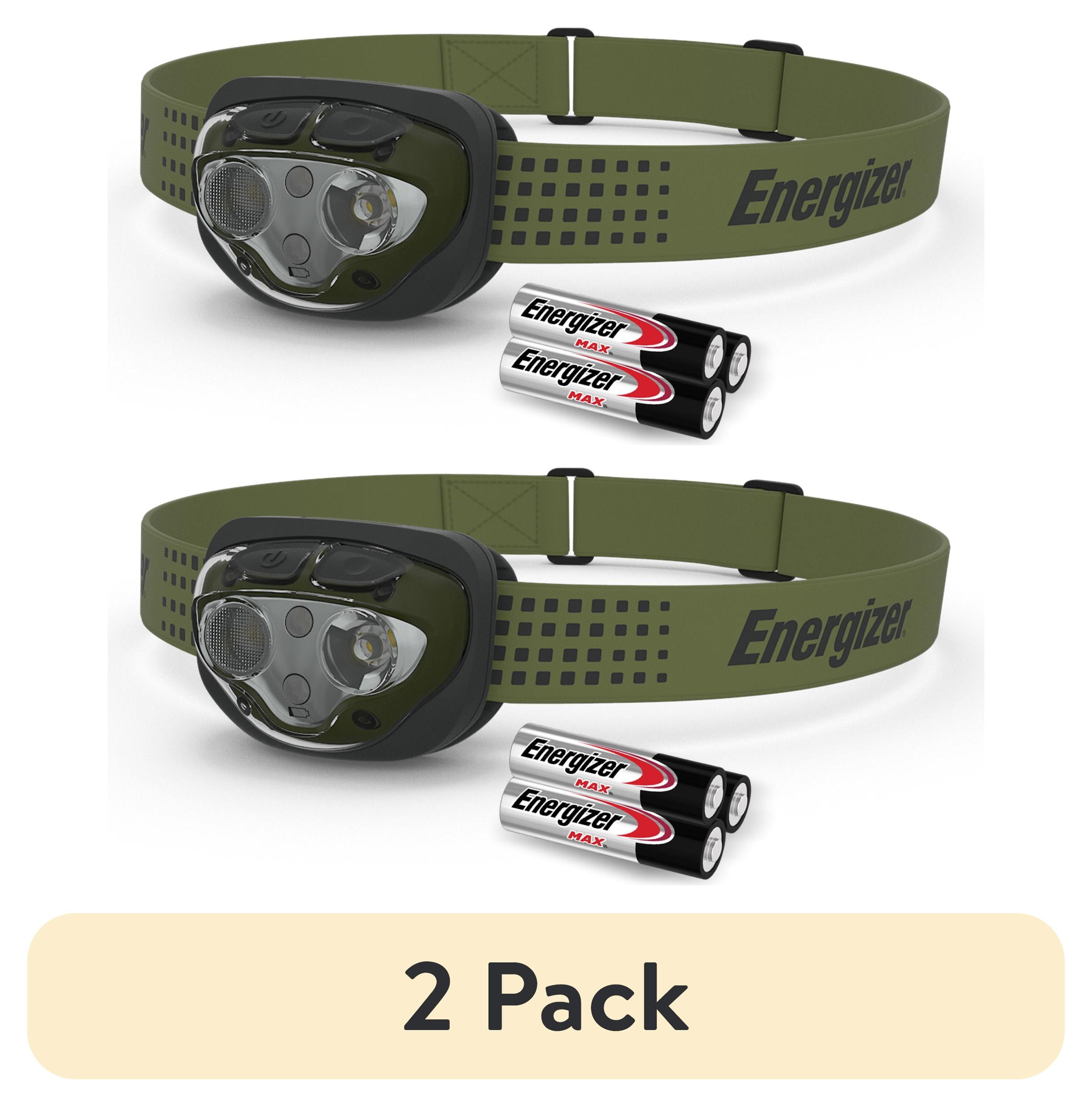 (2 pack) Energizer Vision Ultra HD LED Headlamp, Bright 550 Lumens, for ...