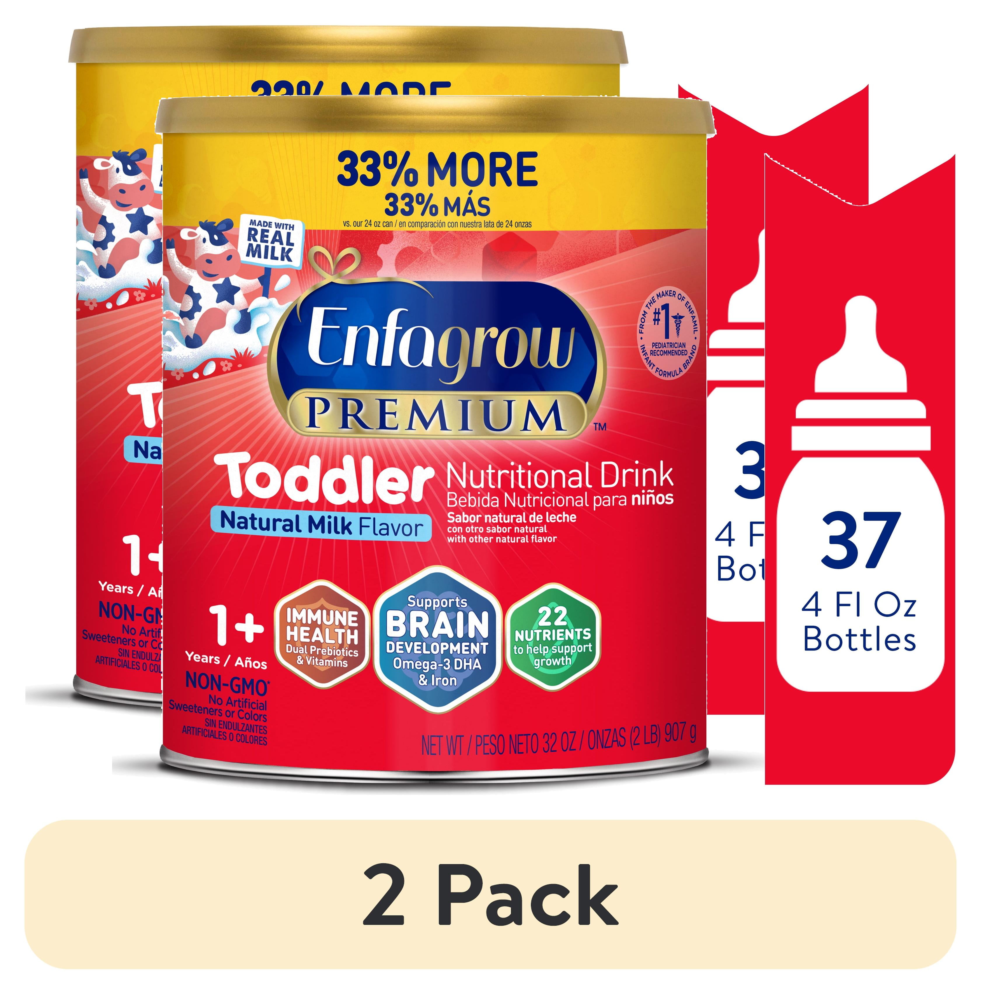 (2 pack) Enfagrow Premium Toddler Nutritional Drink, To Support Picky ...