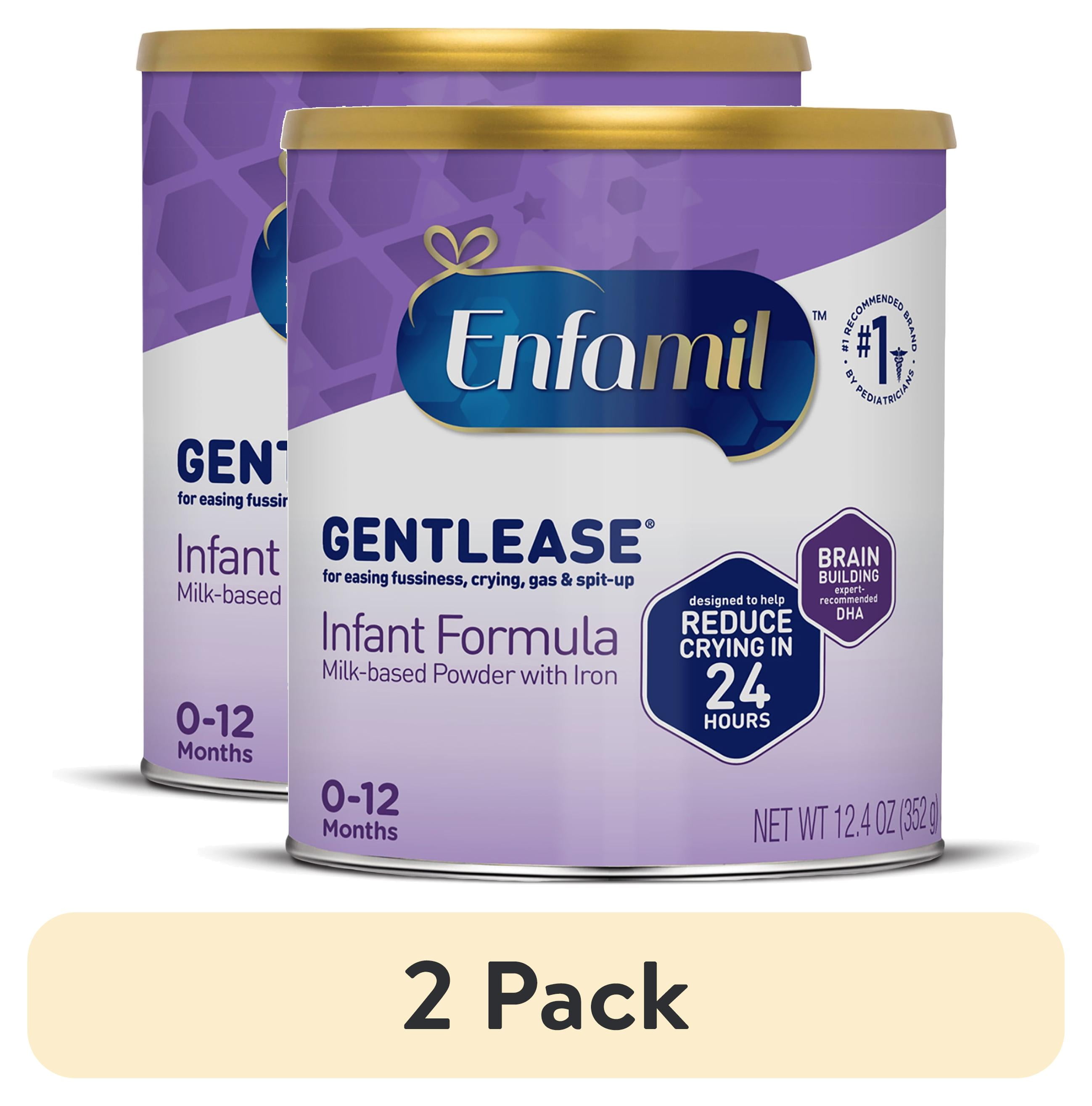 (2 pack) Enfamil Gentlease Easy to Digest Baby Formula for Easing ...