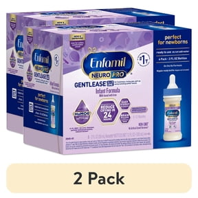 (6 pack) Enfamil Gentlease Easy to Digest Baby Formula for Easing ...