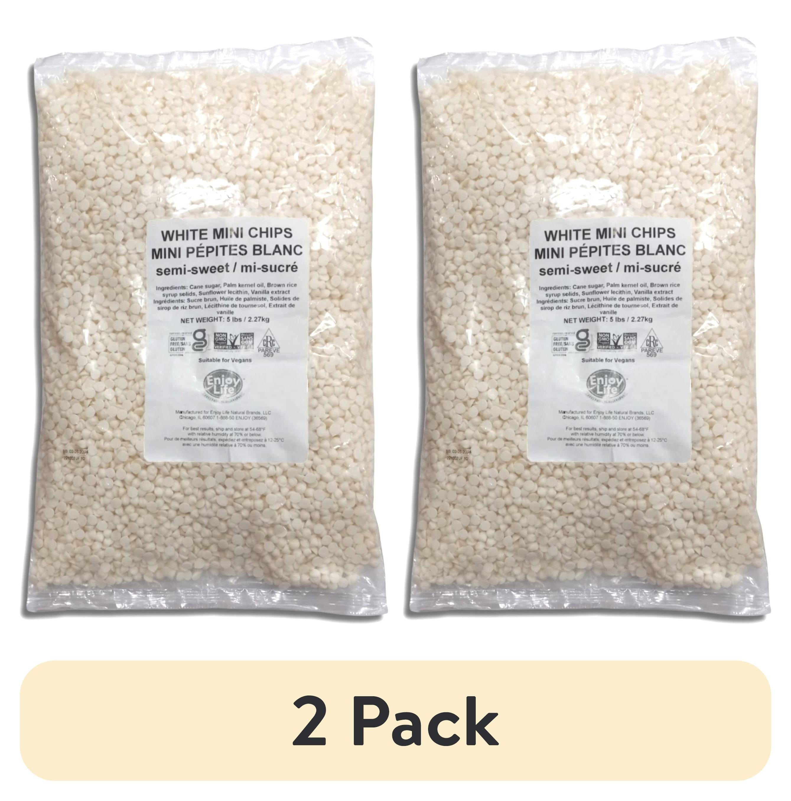 (2 pack) Enoy Life Semi-Sweet White Chocolate Mini Baking Chips ...