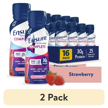Ensure Compact Complete Nutrition Shake Drink, 9g Protein, Milk ...