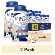 Ensure® Plus Nutrition Shake, Vanilla, 8-ounce bottle - Walmart.com