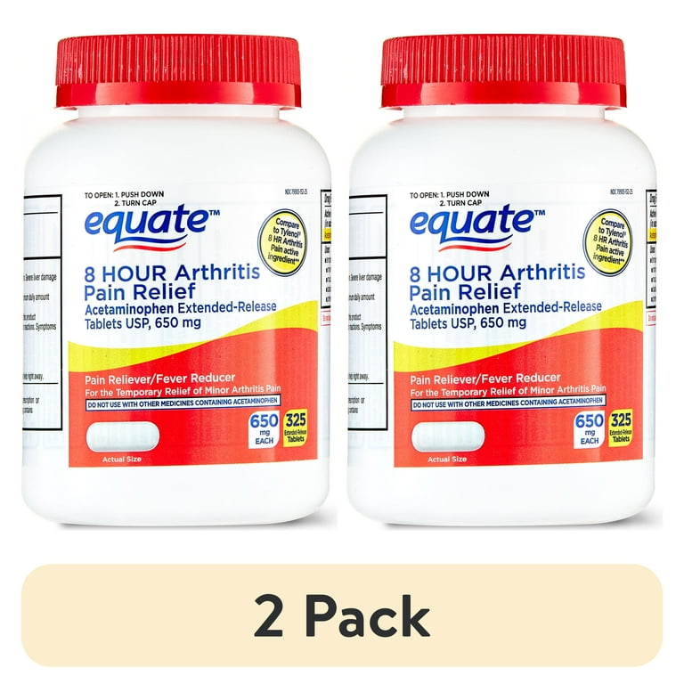 Equate Arthritis Pain Bonus Pack Acetaminophen Extended