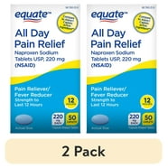 Equate Dual Action Acetaminophen 250 mg and Ibuprofen (NSAID) 125 mg ...