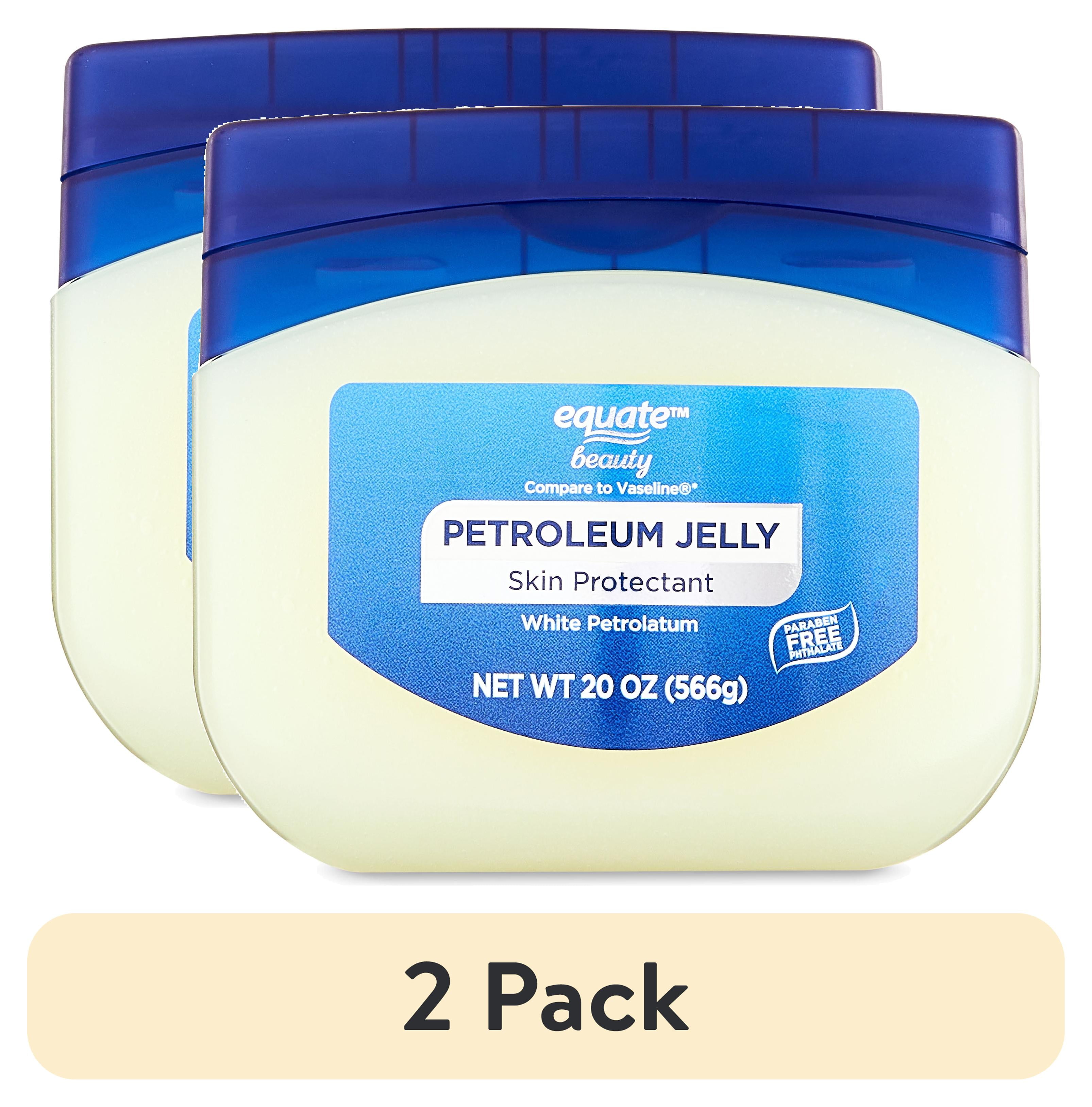 (2 pack) Equate Petroleum Jelly, 20 oz, Compare to Vaseline® - Walmart.com