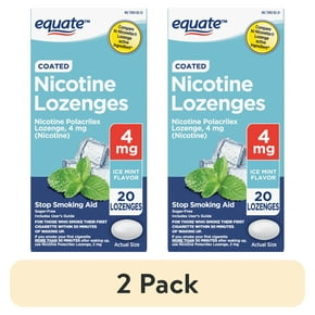 Nicotine Lozenges 4 Mg in Quit Smoking - Walmart.com