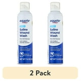 (2 pack) Equate Sterile Saline Wound Wash Spray, First-Aid Cleanser, 7. ...