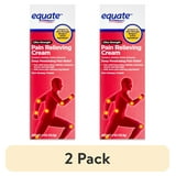 (2 pack) Equate Ultra Strength Pain Relieving Cream, 4 oz, Compare to ...
