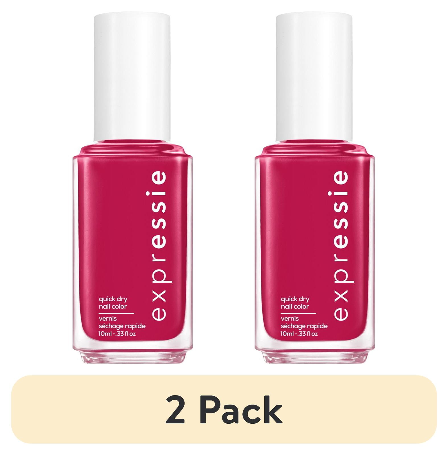 (2 pack) Essie Expressie Quick Dry Nail Polish, Spray It To Say It ...