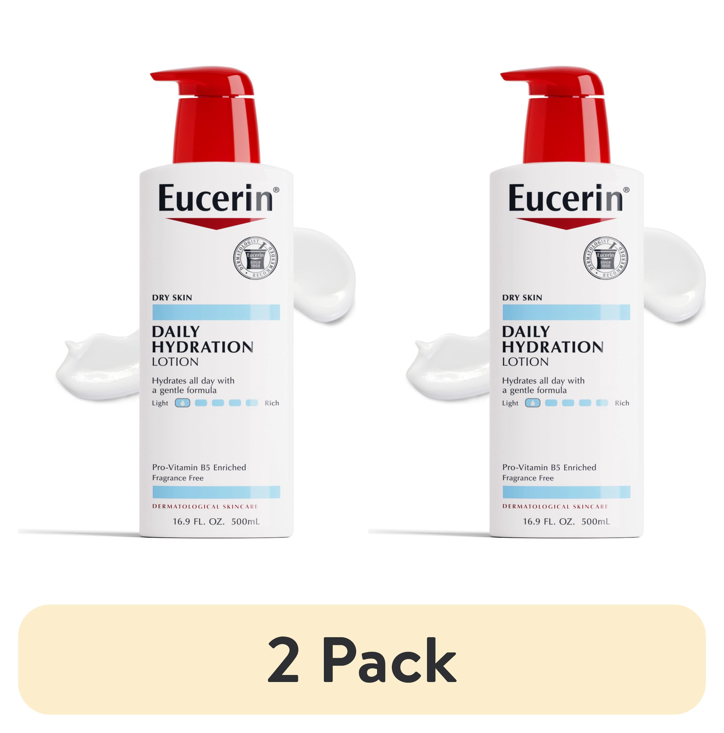 (2 pack) Eucerin Daily Hydration Body Lotion for Dry Skin with ...