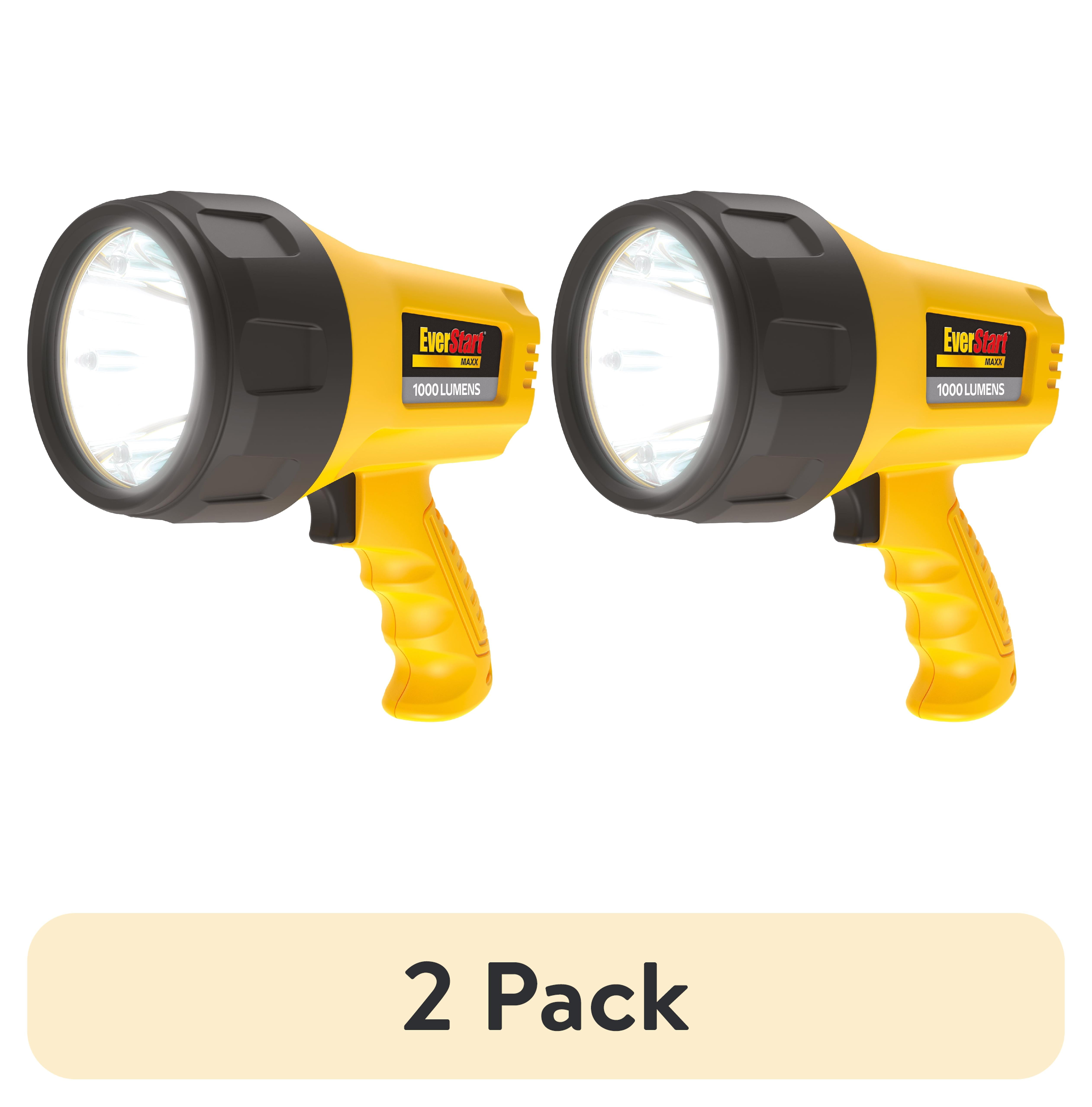 (2 pack) EverStart 1000 Lumen Rechargeable Lithium-Ion LED Spotlight, 0.6 Lb., SL3HE - Walmart.com