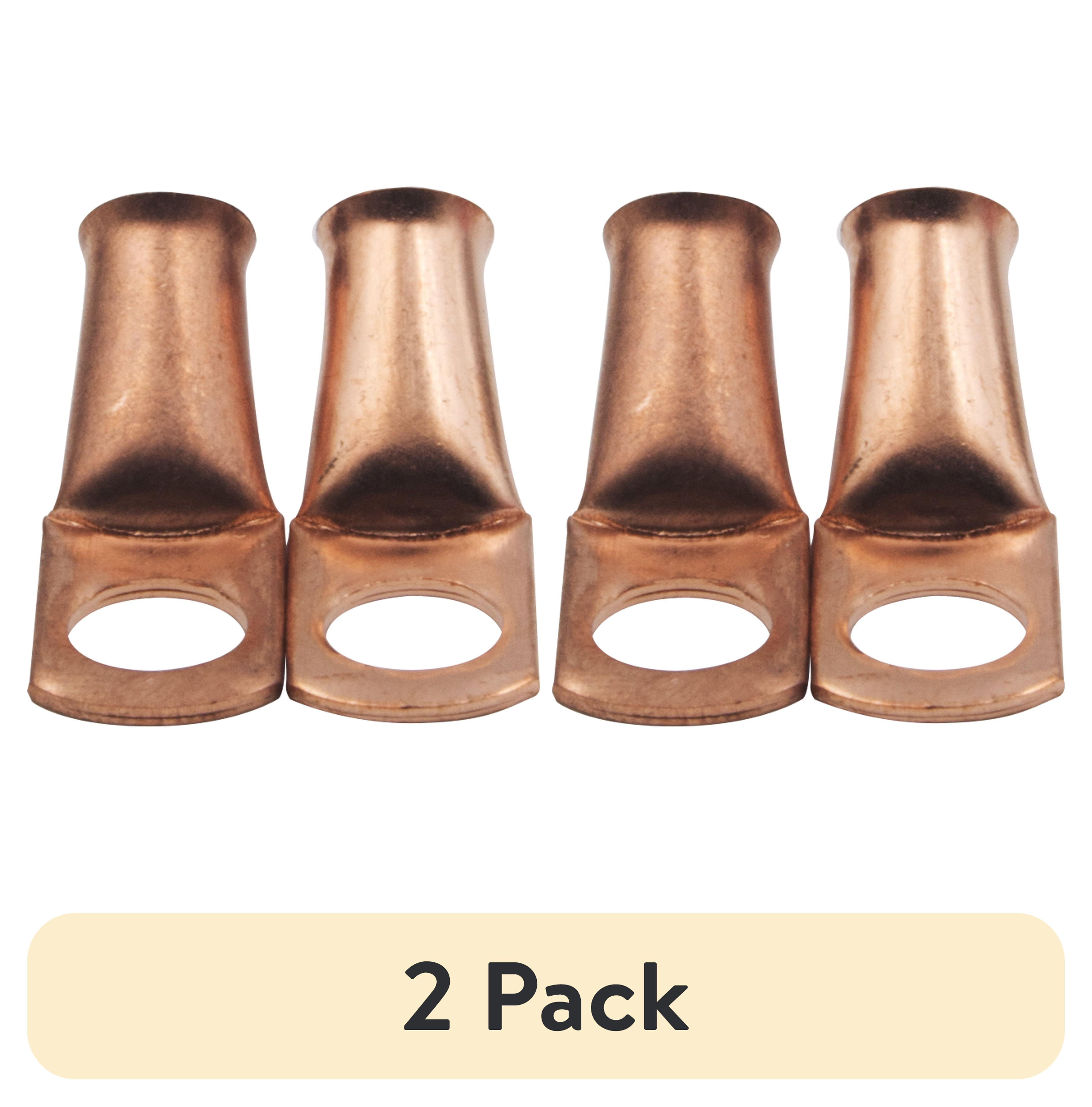 (2 pack) EverStart Auto 4-6 Gauge Battery Cable Lugs, 2pieces in Pack ...