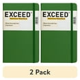 (2 pack) Exceed Hard Cover Medium Ruled Journal, Moss Green, 120 Sheets ...