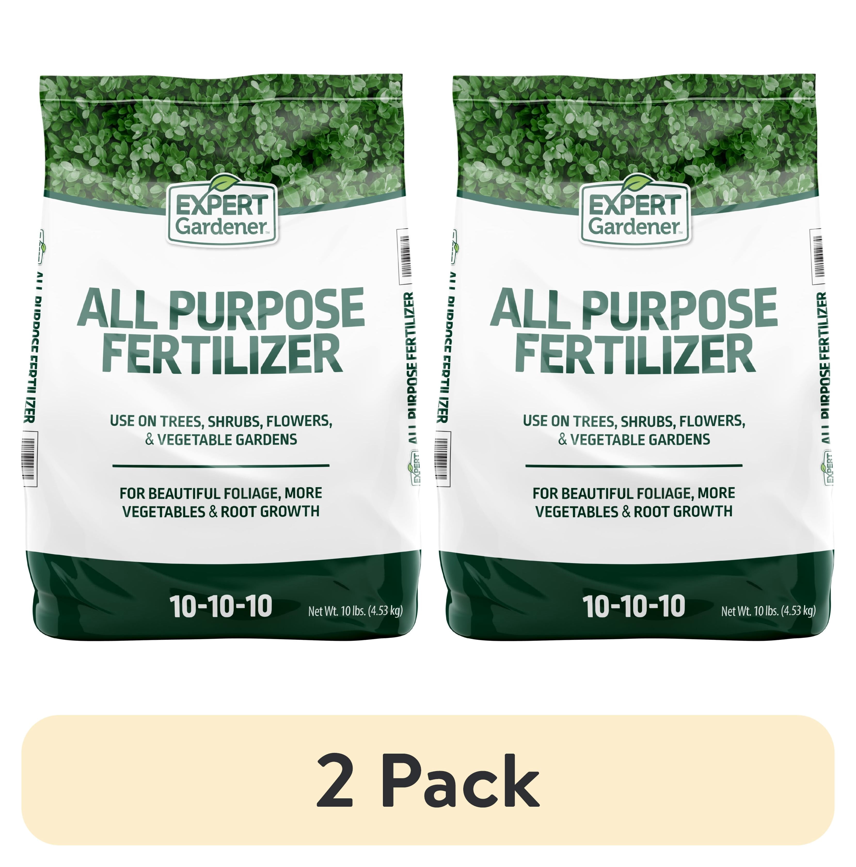 (2 pack) Expert Gardener All Purpose Plant Fertilizer, 10-10-10 ...