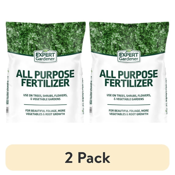 (2 pack) Expert Gardener All Purpose Plant Fertilizer, 10-10-10 ...